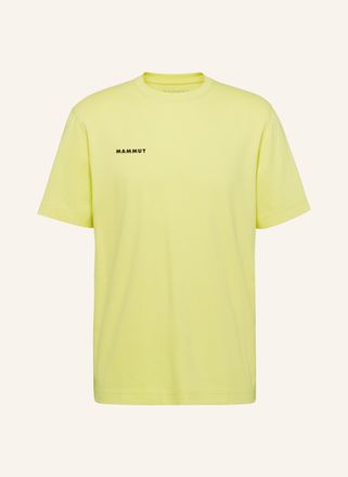 Mammut Mammut Mammut Base T-Shirt Men Mini Logo gelb