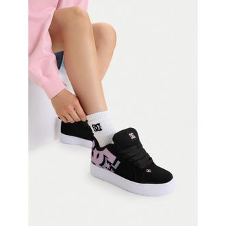 DC Sneakers DC Shoes EO-COURT GRAFFIK PLATFORM DC02422003 Schwarz