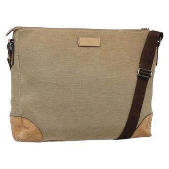 Gucci Sac bandouli&egrave;re vintage Pre-owned - Femme - Pre-owned - Beige - Taille: ONE Size
