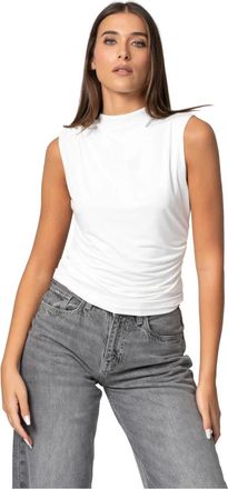 Kocca Femme, Tops, Blanc, Taille: 44 FR T-shirt doux sans manches