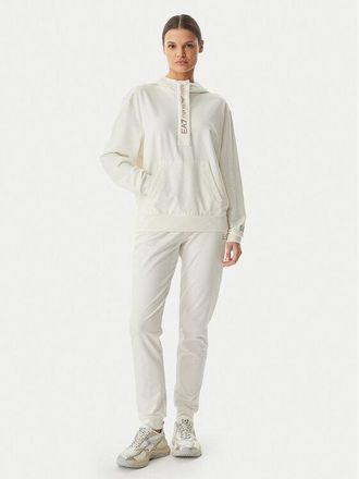 Emporio Armani Jogginganzug 7W000117 AF13135 U0004 Creme Regular Fit
