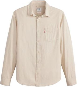 Levi's Sunset 1 Pocket Standard T-Shirt, Porridge, XXL Hommes