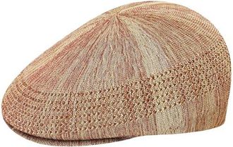 Kangol Béret - Casquette Plate Homme ou Femme Burst Ventaire 507 - Taille XL - Beige-Marron