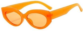 Generic Lunettes De Soleil D&eacute;coratives For Hommes Et Femmes, Monture Fine, Id&eacute;ales For Les Vacances, Activit&eacute;s Plein Air Le Sport(Orange)