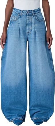 Jacquemus Wide-leg Ovalo Jeans - - Jeans - Damen - Blau - W27