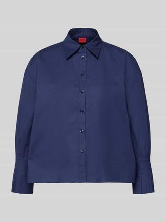 HUGO BOSS Regular Fit Hemdbluse aus Baumwoll-Mix Modell EGGY
