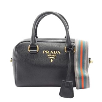 Prada Sac &agrave; main vintage doccasion - Femme - Pre-owned - Noir - Taille: ONE Size
