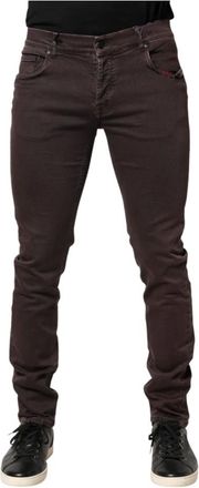 Daniele Alessandrini Homme, Jeans, Brun, Taille: W32 Jean Skinny Taille Moyenne