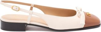 Valentino Garavani Valet Du Roi Slingback Ballet Flats