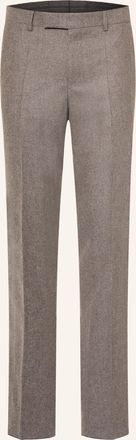 HUGO BOSS Anzughose Genius Slim Fit braun