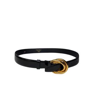 Ferragamo Pre-owned Patent Leather Belt - - Pre-owned - Damen - Schwarzk - ONE SIZE