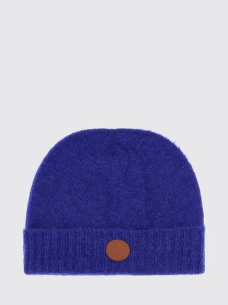 Vivienne Westwood Bonnet en laine dalpaga avec logo appliqu&eacute; et revers