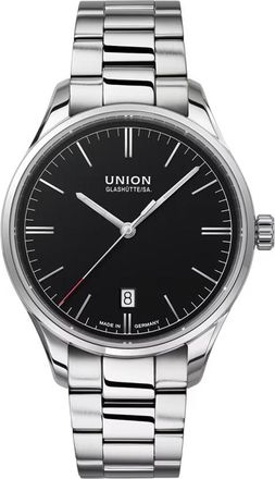 Union Glash&uuml;tte/SA. Viro Date Herrenuhr D017.407.11.051.00