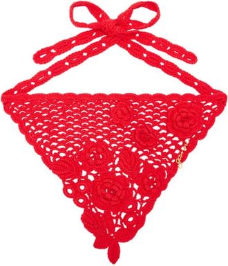 Ganni Femme, Accessoires, Rouge, Taille: ONE Size Scarves