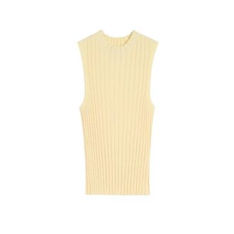 Max Mara Wkdbautta Knit Top - - Knitwear - Damen - Gelb - M