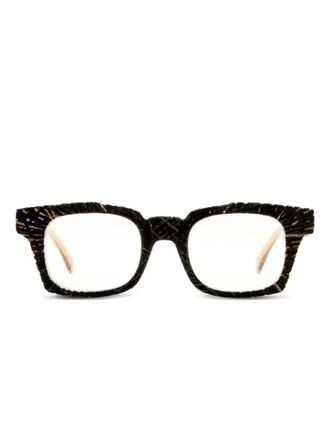 Kuboraum lunettes de vue S3 à monture géométrique - Noir