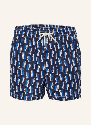 Arrels Barcelona Arrels Barcelona Badeshorts Navy Papier D&eacute;coup&eacute; &times; Severin Millet blau