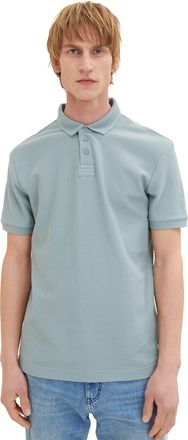 Tom Tailor Herren Basic Poloshirt 1035564, 28129 - light ice blue, XXL