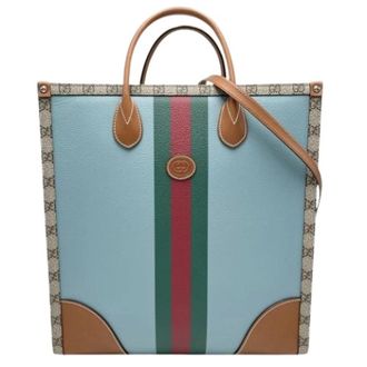 Gucci Pre-owned Vintage Tote Bag - - Pre-owned - Damen - Blau - ONE SIZE
