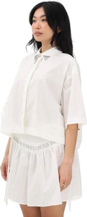 Pinko Pinko, Femme, Blouses et Chemises, Blanc, Taille: 38 FR Pescara Shirt