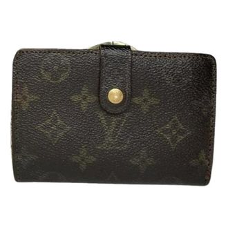 Louis Vuitton Portefeuille en cuir doccasion - Femme - Pre-owned - Brun - Taille: ONE Size