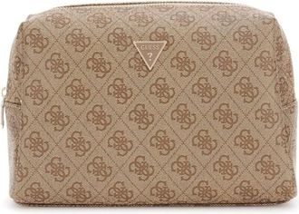 Guess Femme, Sacs, Beige, Taille: ONE Size Sac de toilette Zamira