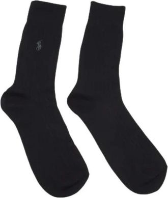 Ralph Lauren Chaussettes &agrave; logo - - Underwear - unisex - Schwarzk - M