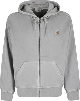 Carhartt Work in Progress Homme, Sweatshirts et sweats &agrave; capuche, Gris, Taille: L Hooded Nelson Jacket