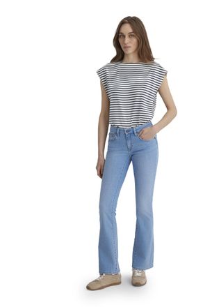 Mavi Damen Bella MID-Rise Jeans, lt Blue STR, 26/32