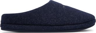 Tommy Hilfiger Hausschuhe Tommy Hilfiger Felt House Shoe FM0FM06017 Dunkelblau