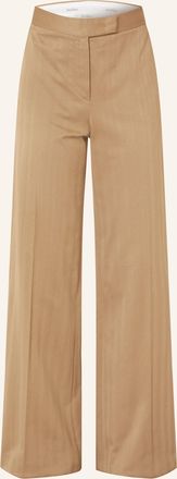 Max Mara Marlenehose Oliato Aus Jersey braun