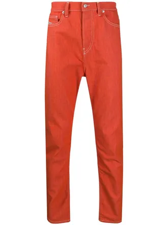 Diesel jean &agrave; coupe slim - Orange