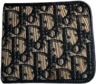 Dior unisex, Pre-owned, Multicolore, Taille: ONE Size Portefeuille Oblique Vintage Pre-owned