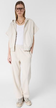 Gerard Darel Sweat oversize &agrave; manches courtes et capuche - MILENE - Naturel