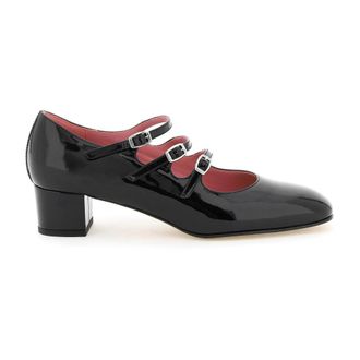 Carel Lackleder Mary Jane Schuhe - - Shoes - Damen - Schwarzk - 39 EU