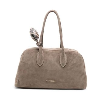 Marc Ellis Bilbao Bow Cm Tote - - Bags - Damen - Beige - ONE SIZE