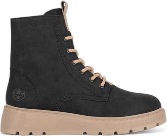 Rieker Schn&uuml;rschuhe 70404-00 Schwarz