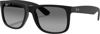Ray-Ban unisex, Accessoires, Noir, Taille: 55 MM Justin Lunettes de soleil