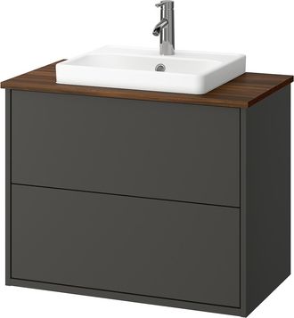 IKEA HAVBÄCK / ORRSJÖN Waschbschr+Schubladen/Waschb/Mibatt