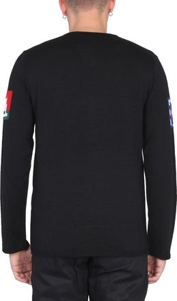 Comme Des Gar&ccedil;ons Wool Jersey Sweater - Black