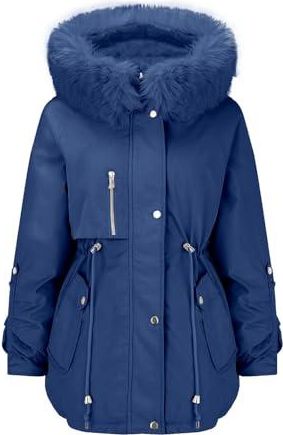 Generic Manteau Equitation Femme Jacket Femme Hiver Veste D Hiver Pour Manteau D Parka Extérieur Rue Quotidien Automne Long Coupe Vêtement Grand Froid Doudoun