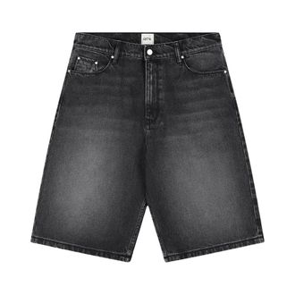 Arte Homme, Shorts, Noir, Taille: W32 Round Pocket Denim Short