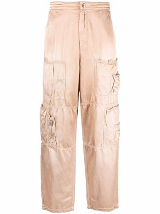 Diesel pantalon P-Vulkos &agrave; poches cargo - Rose
