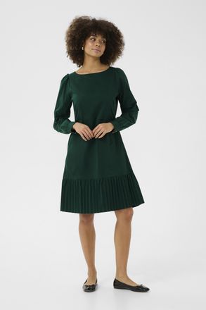 Culture Kleid im l&auml;ssigen Schnitt green