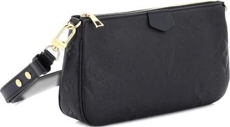 Louis Vuitton Multi Pochette Accessoires Monogram Empreinte Giant crossbody bag - Noir