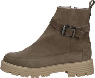 Aqa Aqa, Femme, Chaussures, Beige, Taille: 41 EU Enkellaarsjes Plat