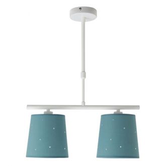 Fabrilamp Fabrilamp - Bewusstseinslampe 2xe14 t&uuml;rkis regx39x16 cm