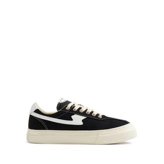 Stepney Workers Club Schwarz-Wei&szlig;e Leinenschuhe - - Shoes - Herren - Schwarzk - 38 EU