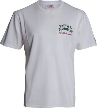 MC2 Saint Barth Homme, Tops, Blanc, Taille: M Portland T-shirt