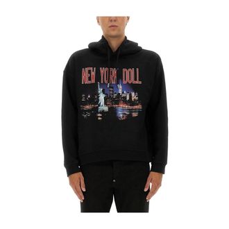 Dsquared2 Herren, Sweatshirts & Hoodies, Schwarzk, MGr&ouml;&szlig;e